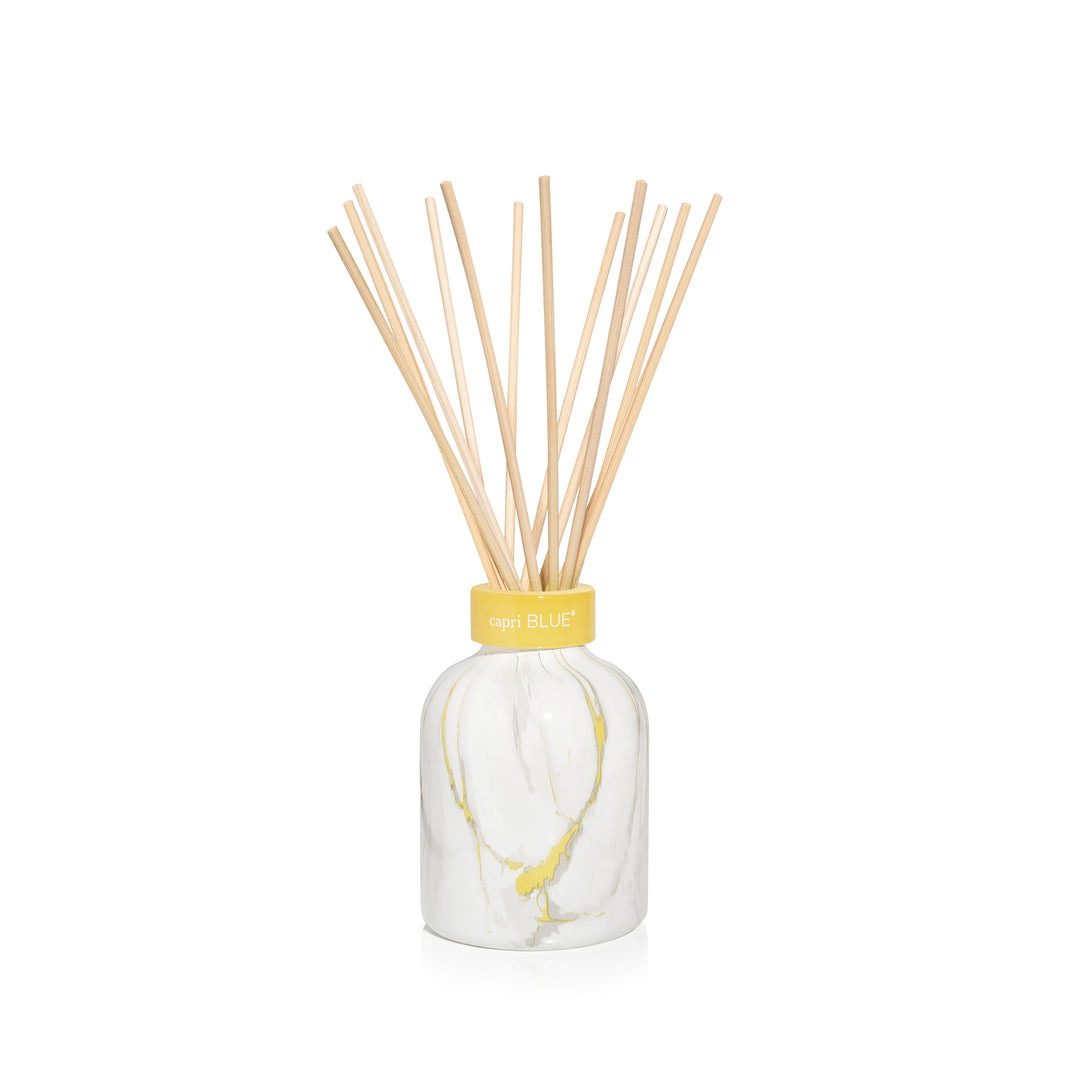 Pineapple Flower Modern Marble Petite Reed Diffuser | Capri Blue