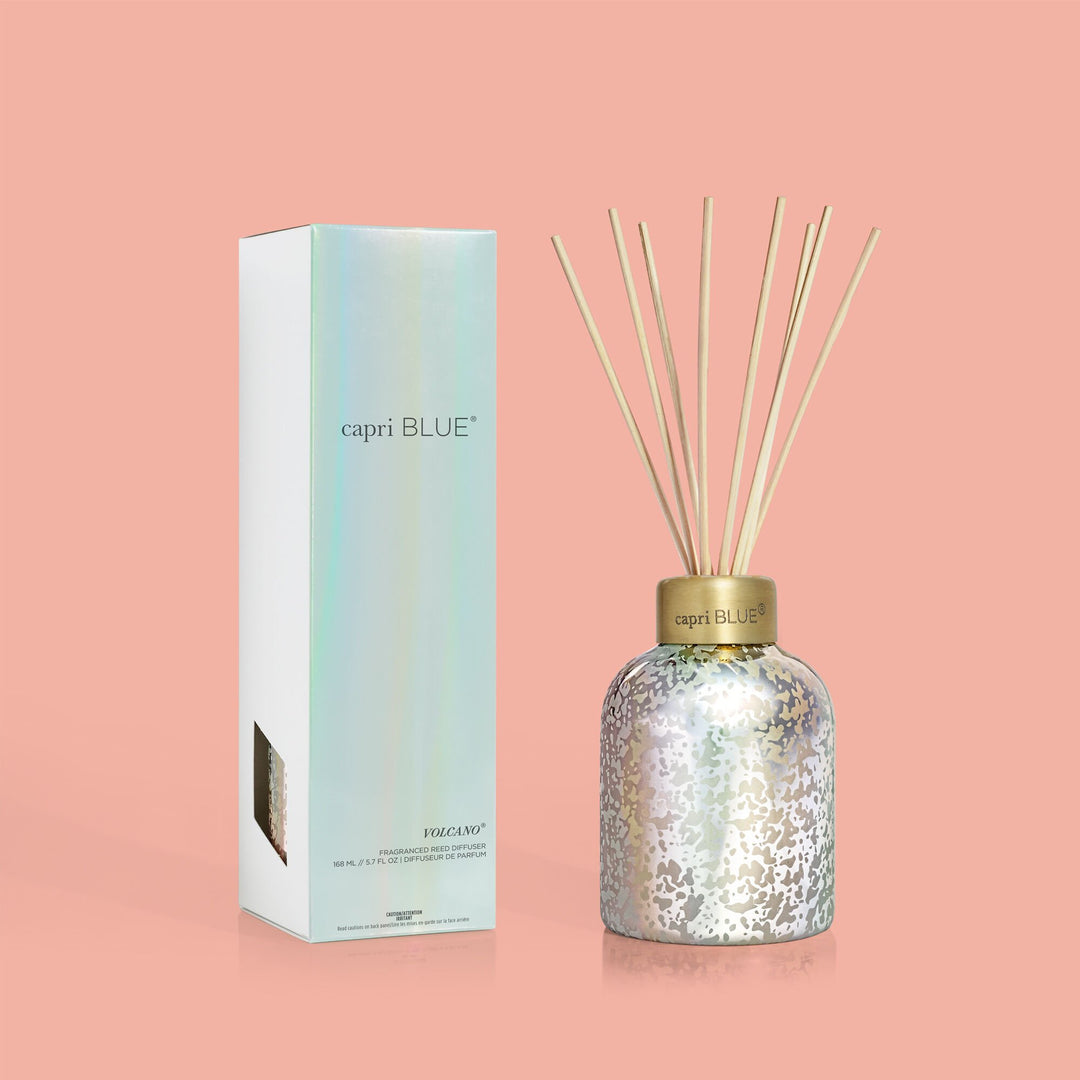 Volcano Mercury Iridescent Petite Reed Diffuser – Capri Blue