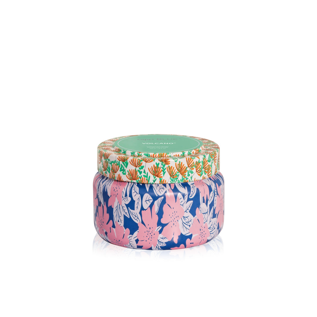 Volcano Pattern Play Printed Travel Tin Candle | Capri Blue